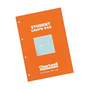 Chartwell Student Graph Pad A4 PK10 - funkypen.co.uk