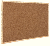 Q-Connect Cork Board Wooden Frame 600x900mm KF03567 - funkypen.co.uk