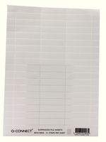 Q-Connect Suspension File Label Insert White (Pk 50) KF21003 - funkypen ...