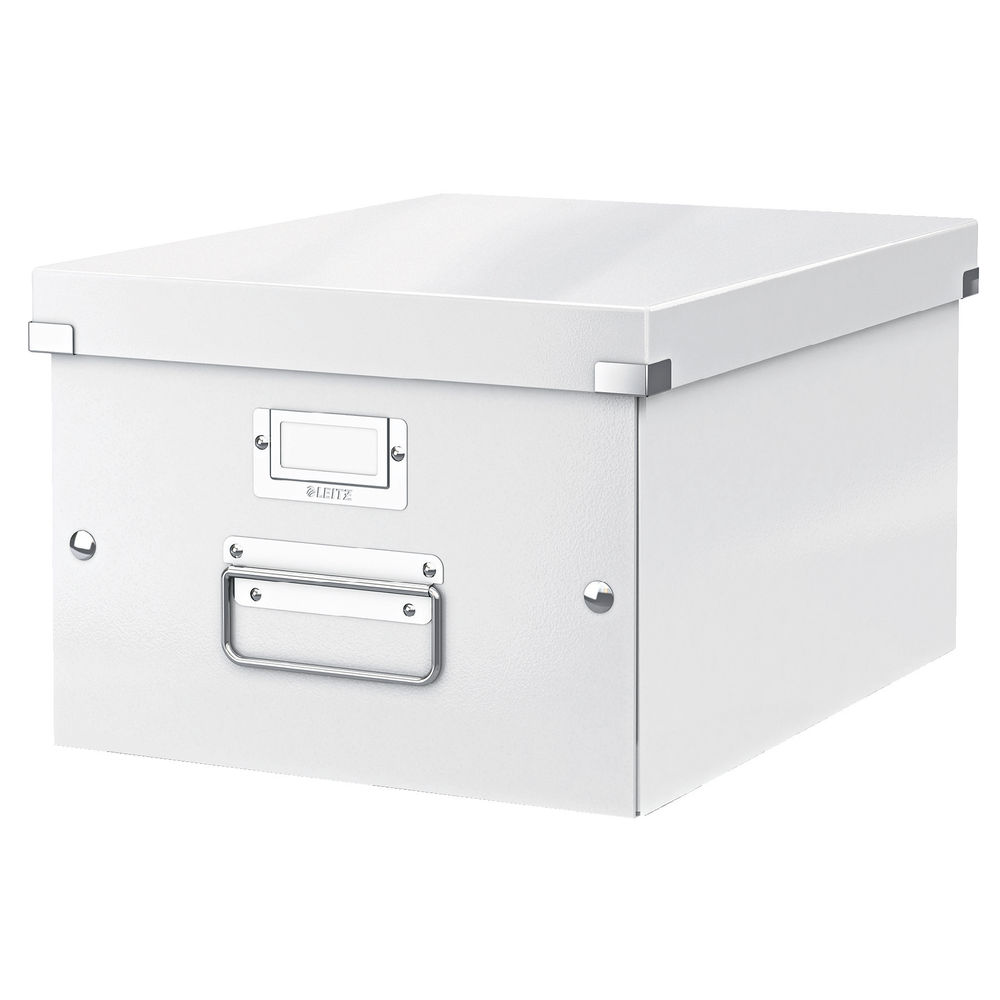 Leitz Click Store Medium Storage Box White 60440001 - funkypen.co.uk