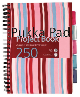 Pukka Pad A4 Project Book Hardback 250 Pages Ruled Feint CBPROBA4 ...