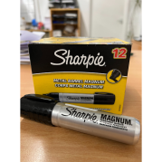 Sharpie Permanent Marker XL Chisel Tip Black x1 - funkypen.co.uk
